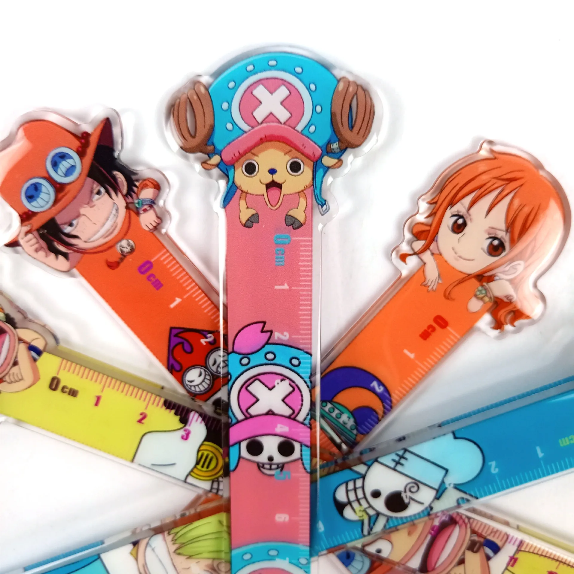 One Piece Luffy Zoro Chopper Rulers School Supplies | One piece ...
