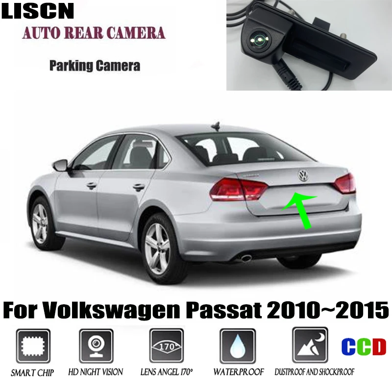 Rear View Camera For Volkswagen Passat 2010 2011 2012 2013 2014 2015 ...