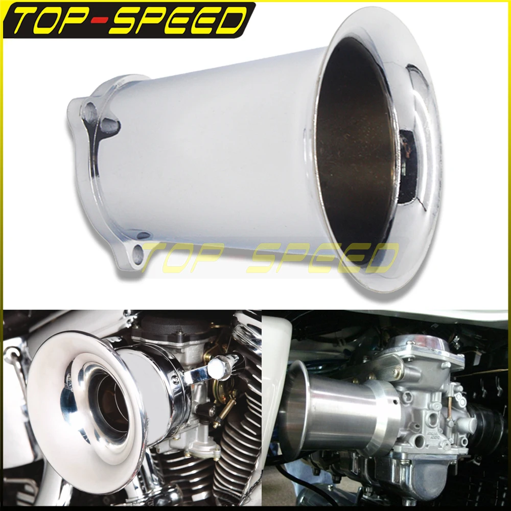 Air-Filter-Interface-Cup-Horn-Velocity-Stack-Billet-Aluminum-Velocity ...