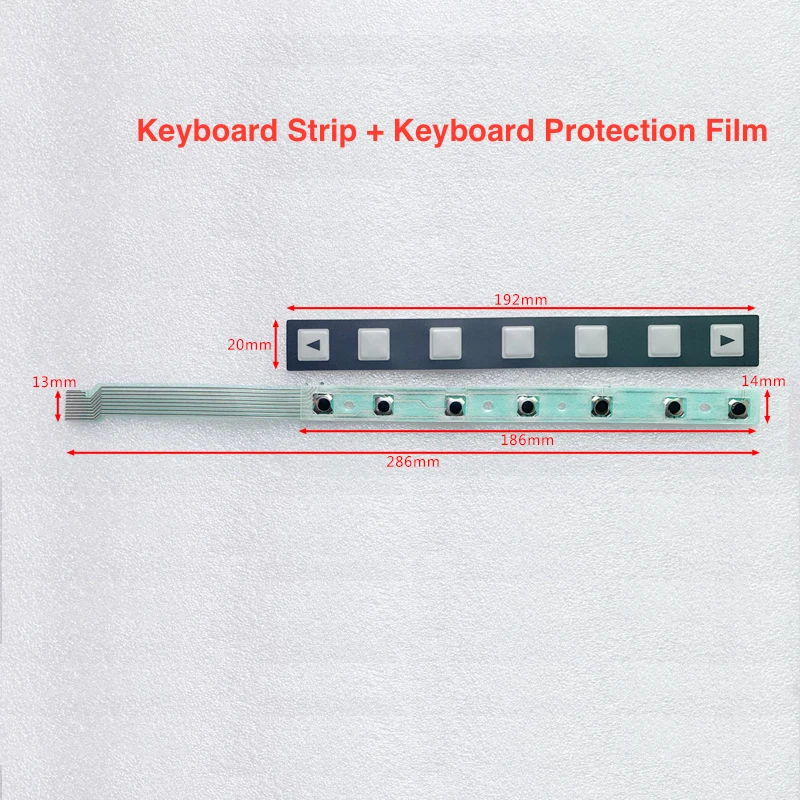 For-FANUC-7-KEY-A86L-0001-0298-A98L-0005-0252-Membrane-Keypad-Cable ...