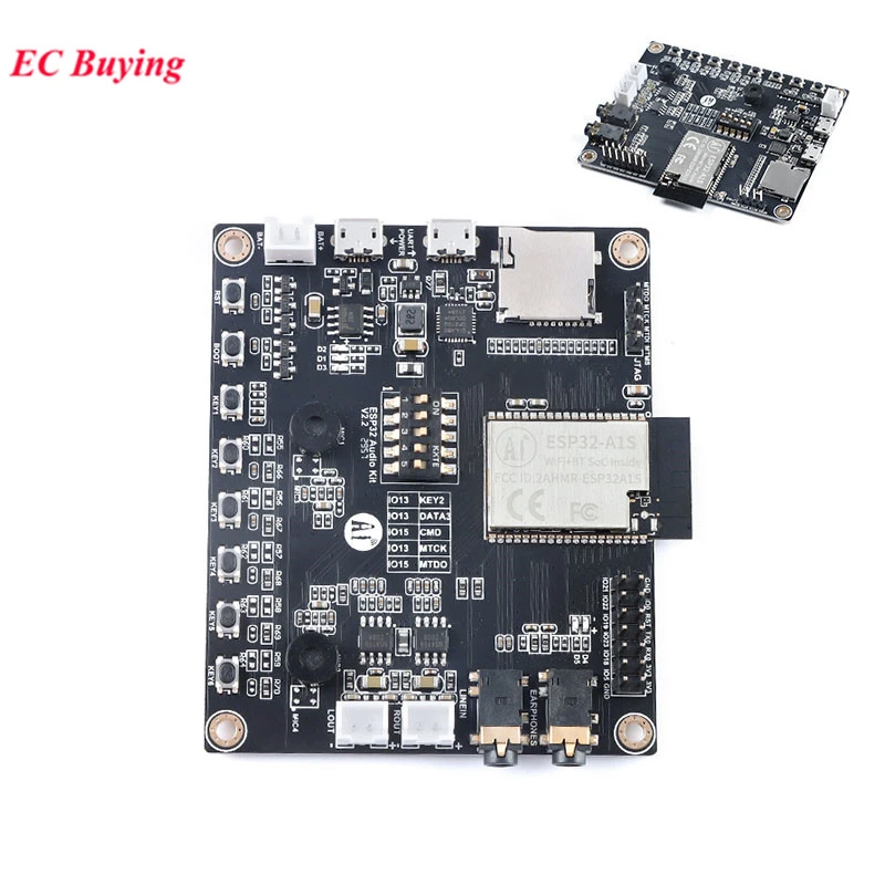 2pcs Esp32-audio-kit Esp32 Audio Development Board Wifi Module Low ...