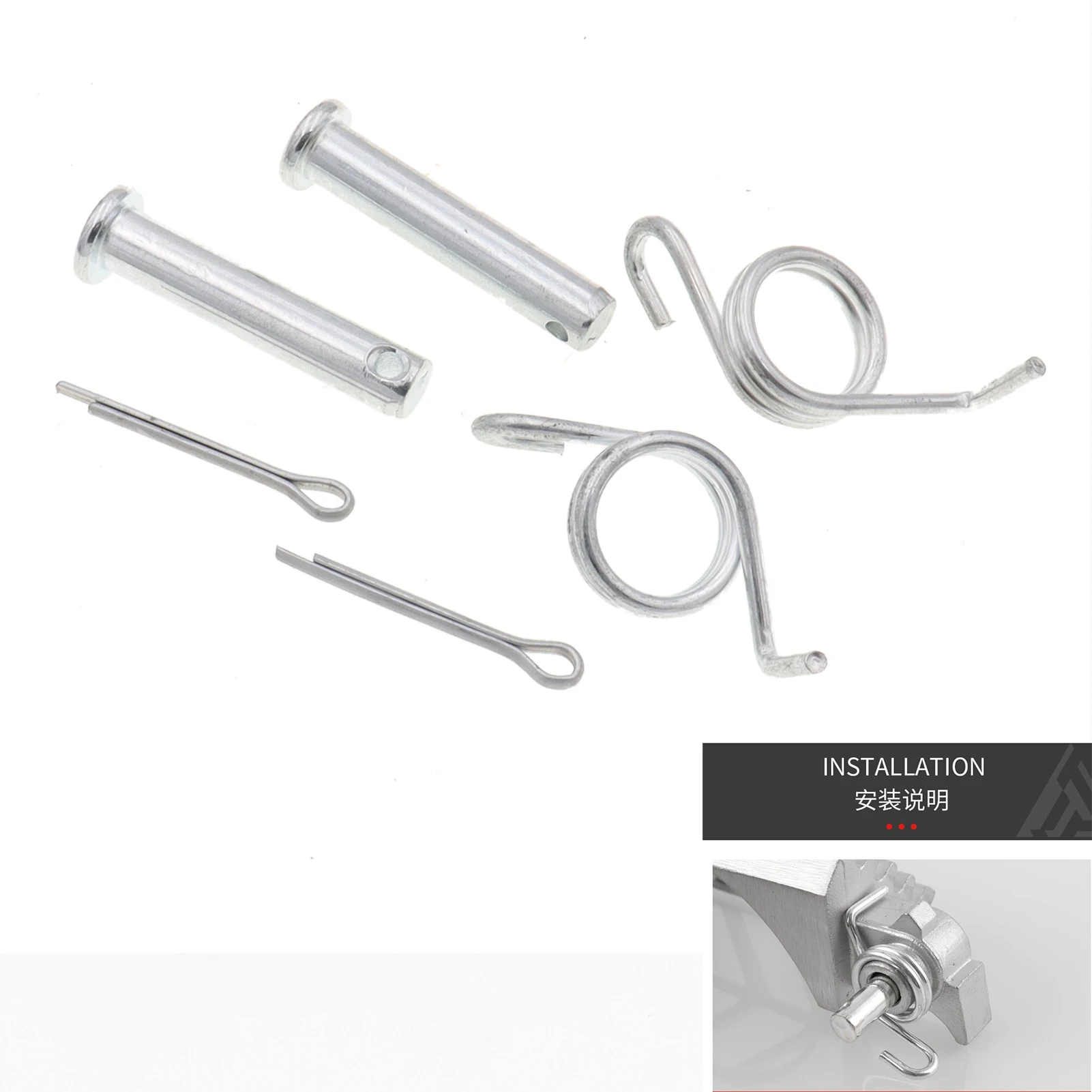 Footpegs Washers Springs Cotter Pins Kit For T4 CRF50 CRF250X CRF450X ...