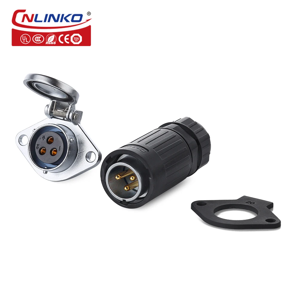 CNLINKO Waterproof IP67 Automotive Electrical Terminal Connector With ...