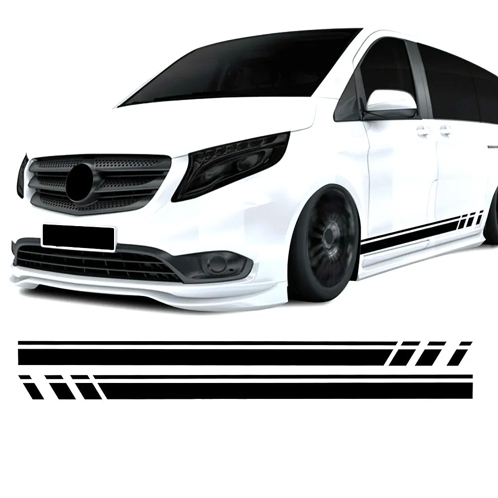 for-Mercedes-VITO-Vito-Racing-Side-Stripes-Stickers-Vinyl-Graphics ...