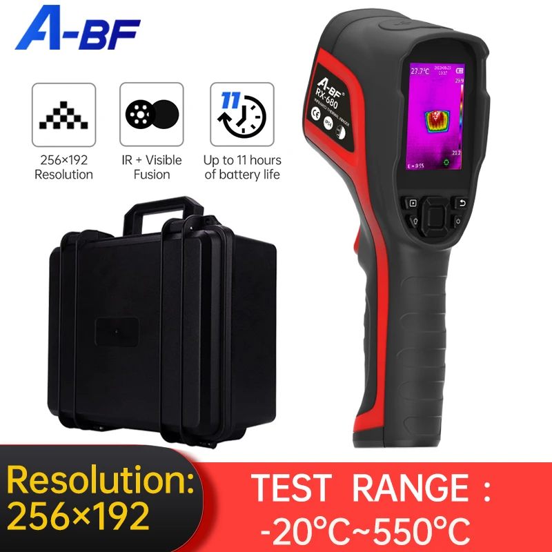 A-BF Infrared Thermal Imager RX-300 -20°C~550°C Industrial Floor ...
