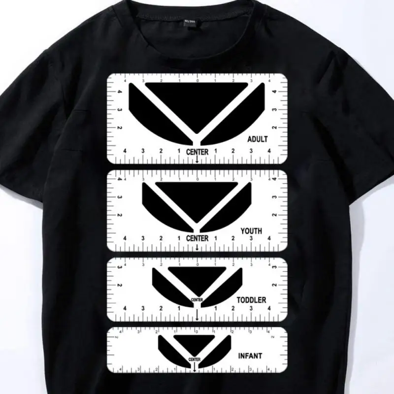 Body Measuring Ruler Pvc Sewing Ruler Set Round V Neck T Shirt ...