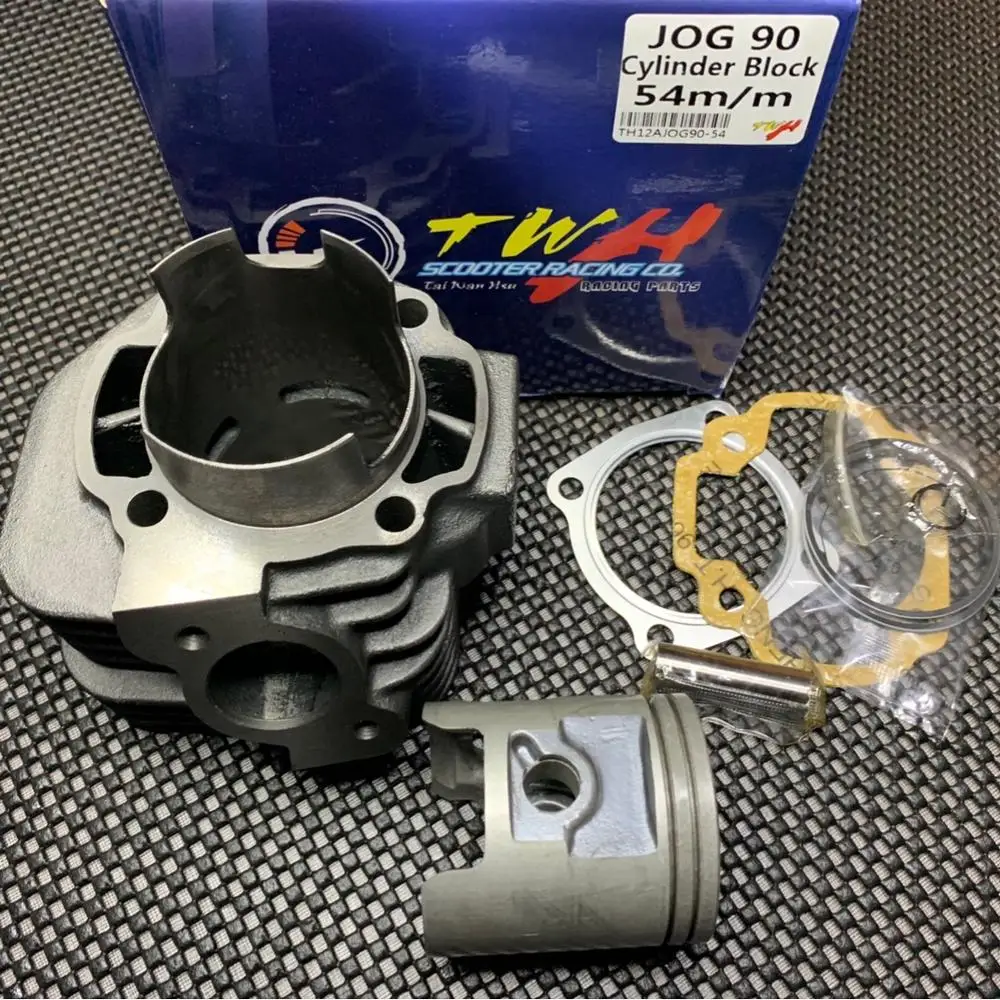 Cylinder kit 54mm for JOG90 JOG50 big bore piston set gaskets rings ...