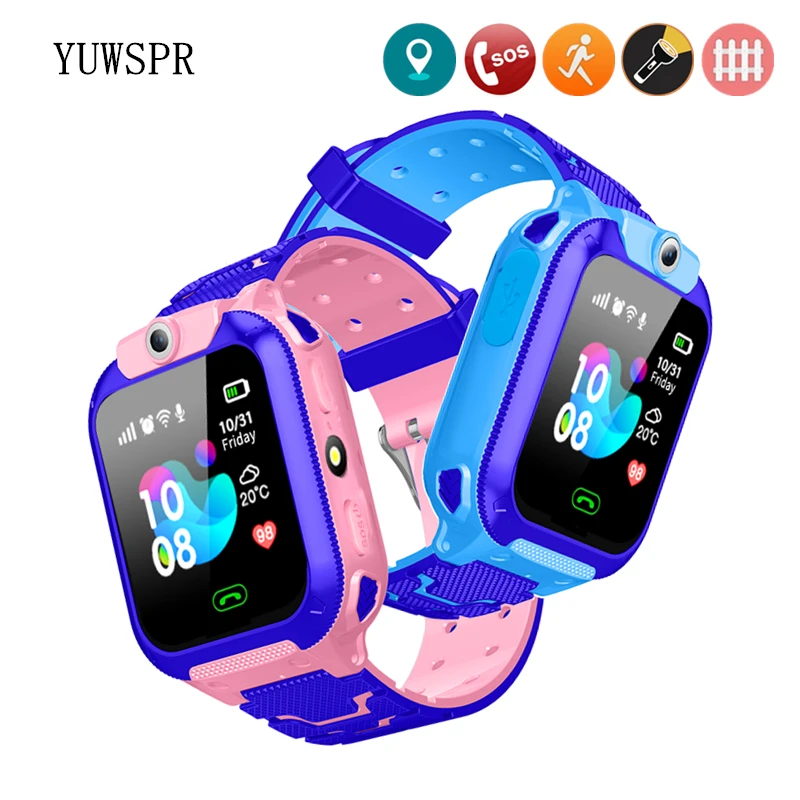 Children Smart Watches Lbs Location Flashlight Listening Tracking Baby ...