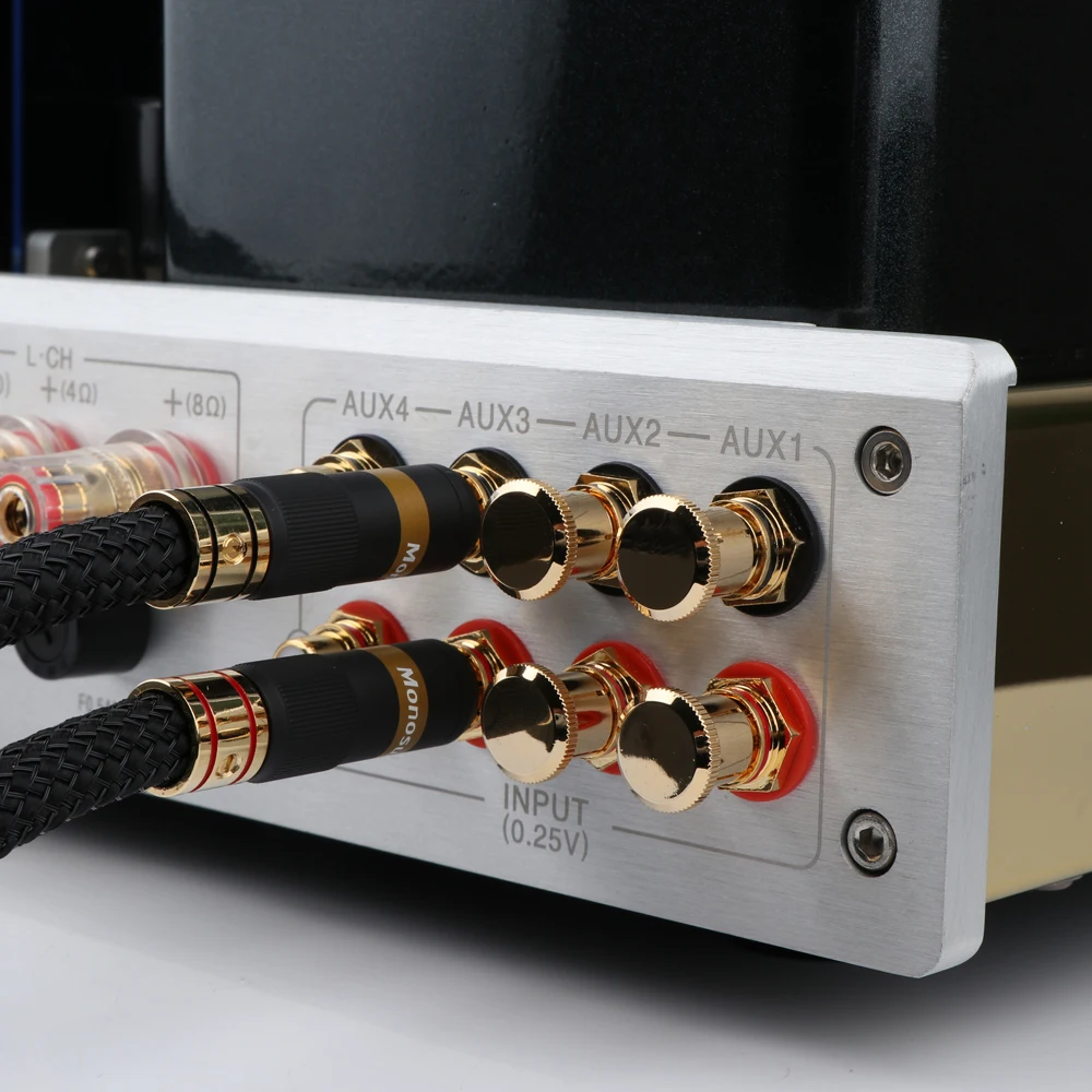 12pcs Noise Stopper 24K Gold Plated Copper RCA Plug Caps Top Quality ...