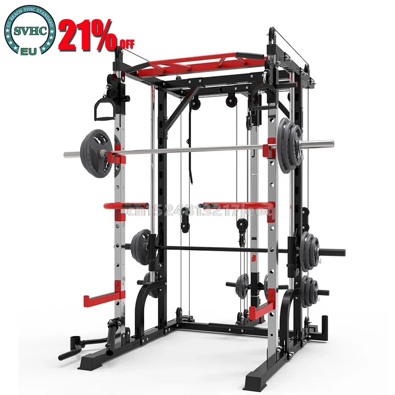 2021 Home Gym Large Fitness Equipment Musculation Portable Smith ...