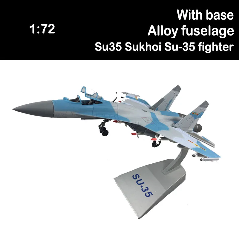 1/72 Plane Airplane Model Su 35 Fighter Alloy Metal Diecast Su35 Sukhoi ...