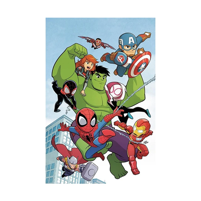 Marvel Superhero Drawing