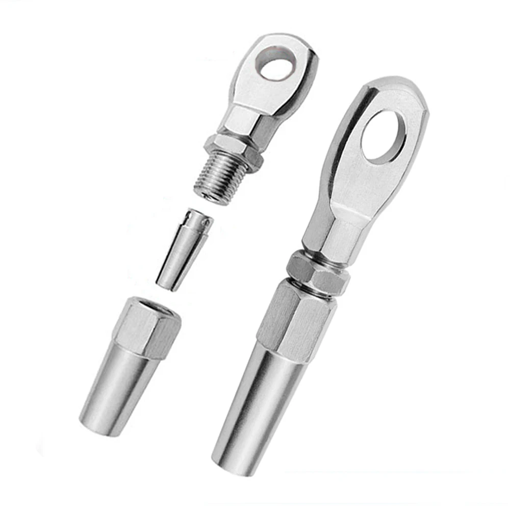 1Pc 5mm Marine Grade 316 Stainless Steel Swageless Eye Terminal Wire ...