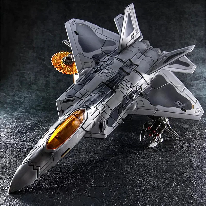 Transformers Toys Starscream F-16 Fighter Robot Model Figure Robot Boy ...
