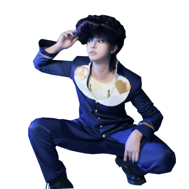 JoJo's Bizarre Adventure Josuke Higashikata Cosplay Costume ...