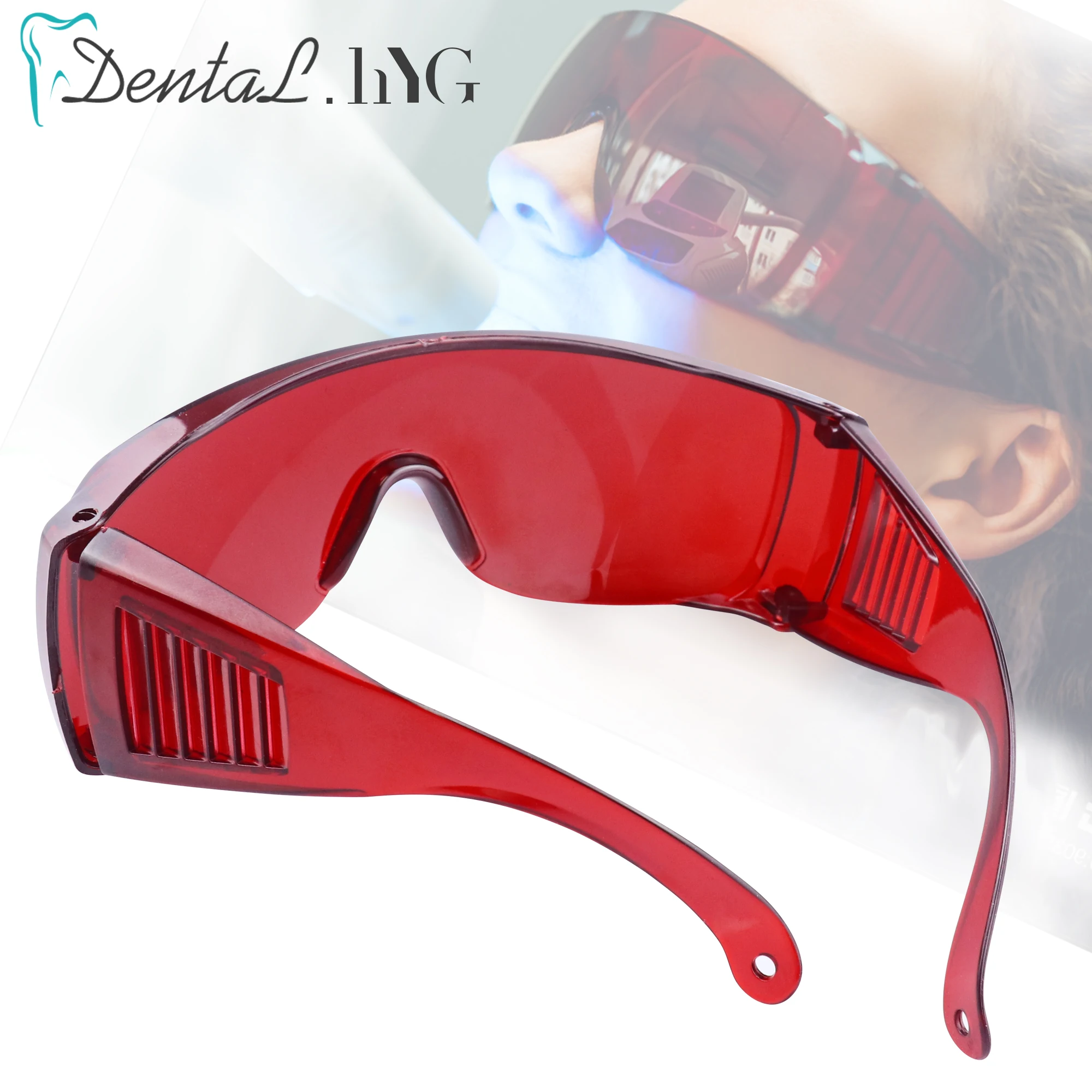 1pcs-Dental-Eye-Protection-Glasses-Tooth-Whitening-Curing-Light-UV-For-Dentist-Spectacles-Red ...