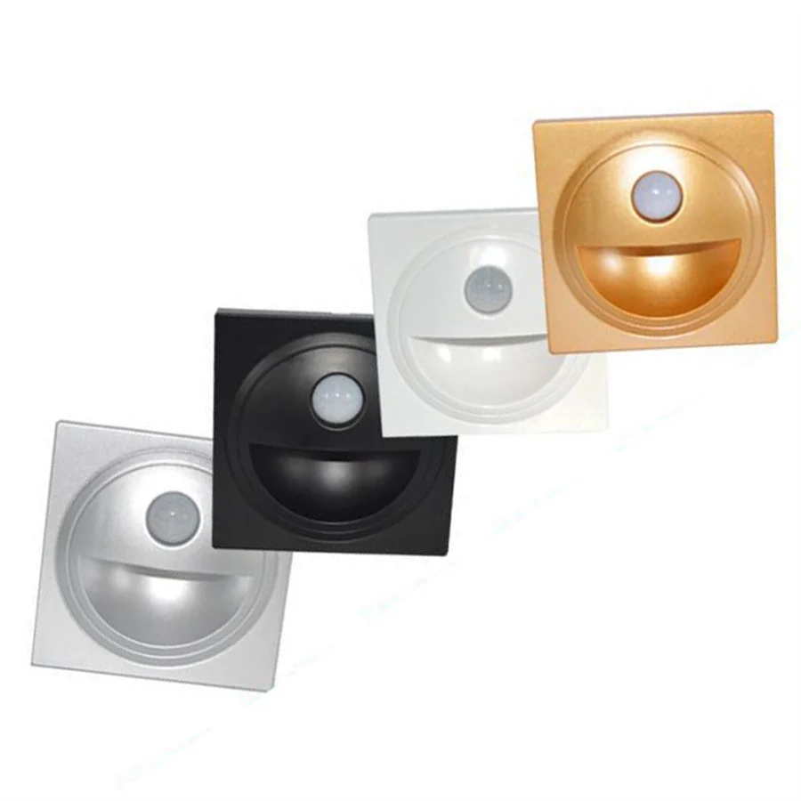86MM-PIR-Motion-Detector-LED-Step-Stair-Light-Embedded-Footlight-Foyer ...
