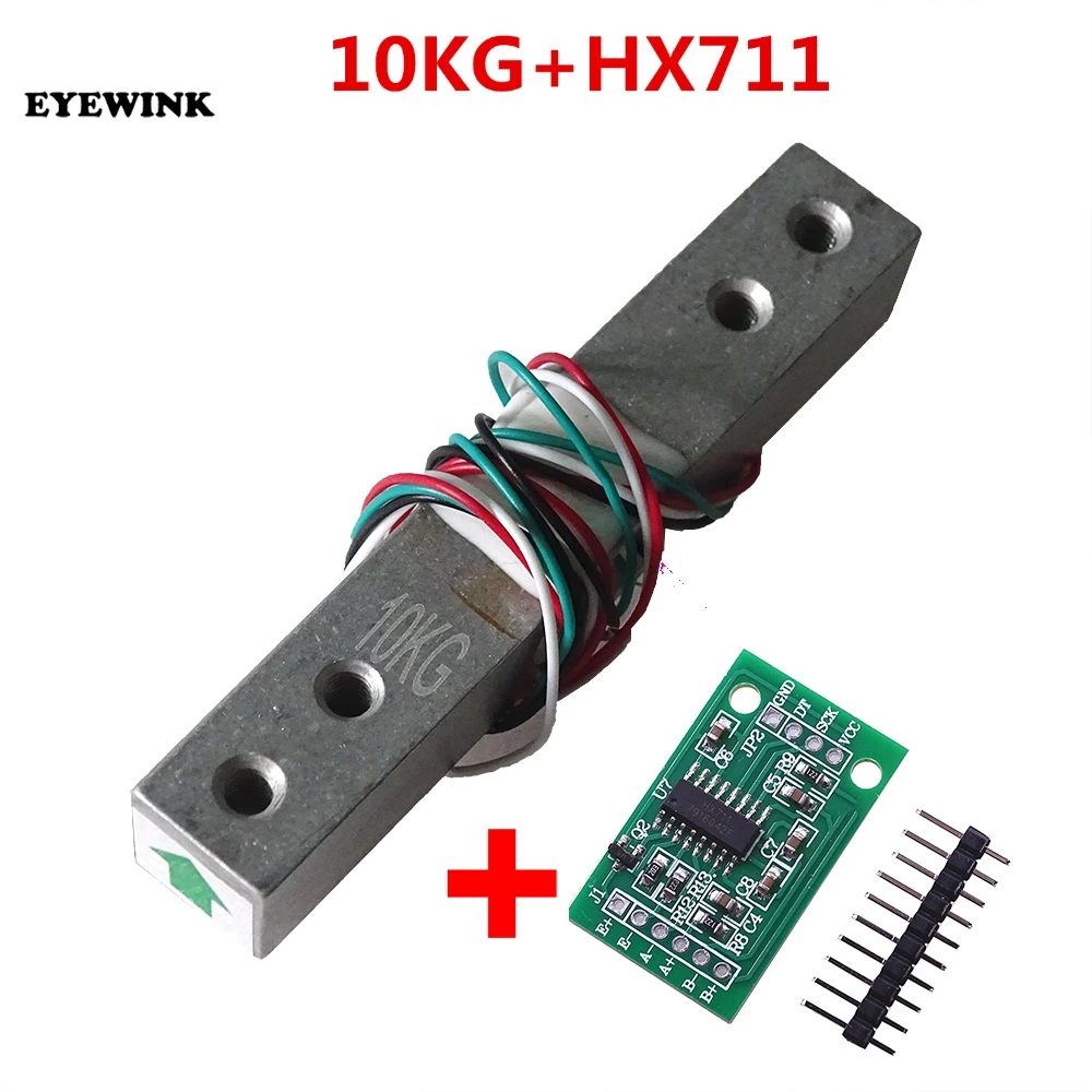 Load Cell 1KG 10KG 20KG HX711 AD Module Weight Sensor Electronic Scale ...