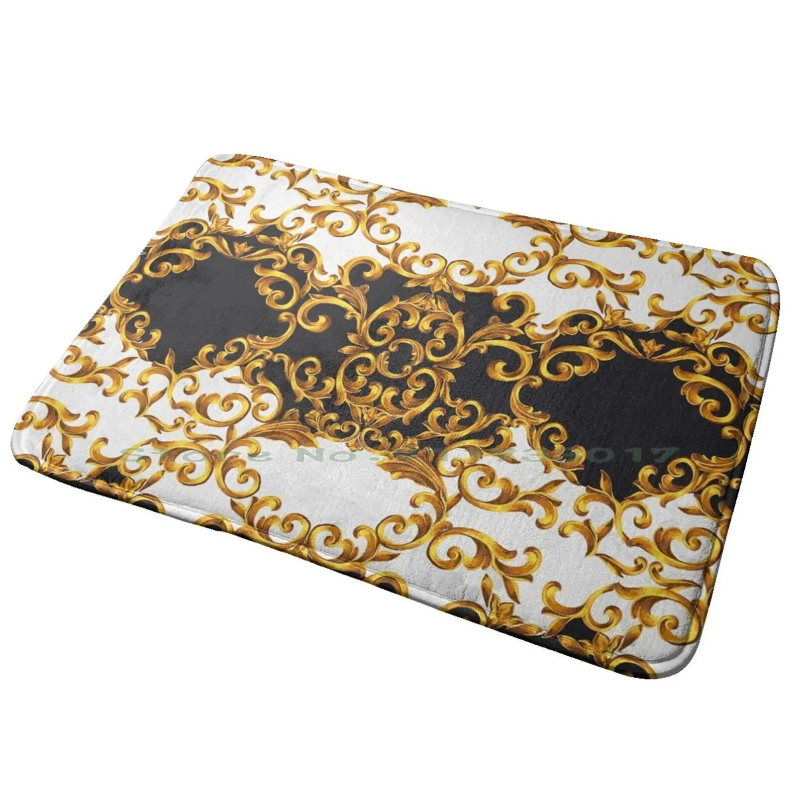 Baroque-Entrance-Door-Mat-Bath-Mat-Rug-Baroque-Anti-Slip-Bedroom ...