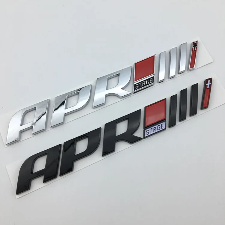 1X-3D-ABS-plastic-Auto-Car-APR-Stage-Emblem-Tail-Side-Sticker-Badge ...