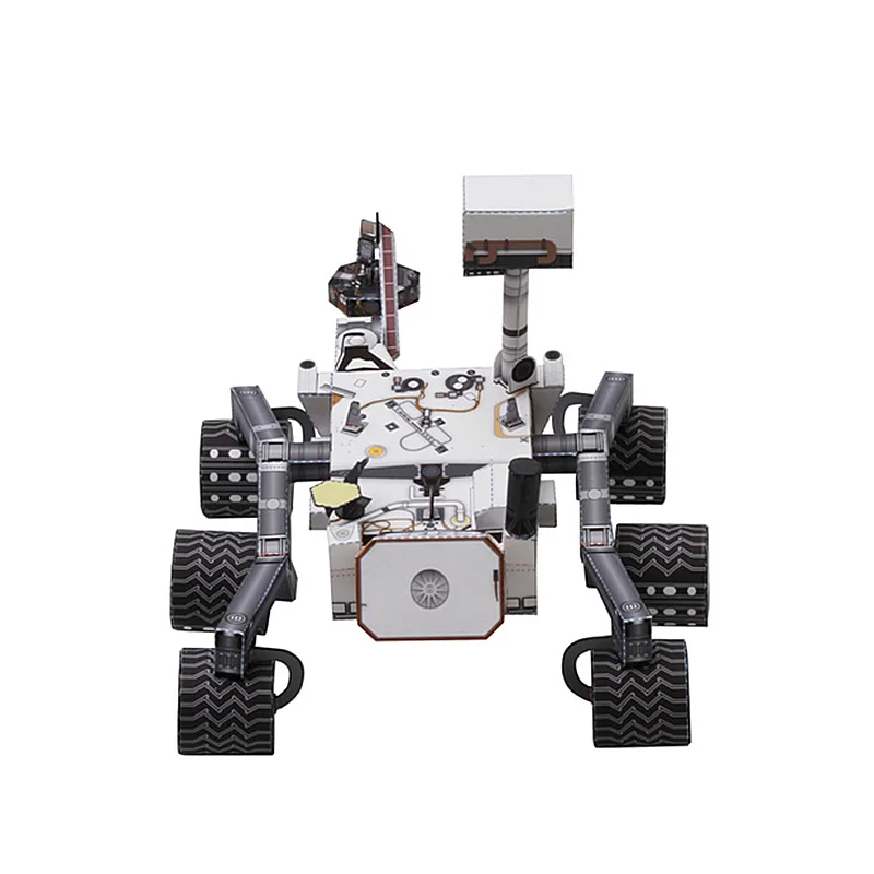 Curiosity Mars Rover DIY 3D Paper Model - The Wacky Company