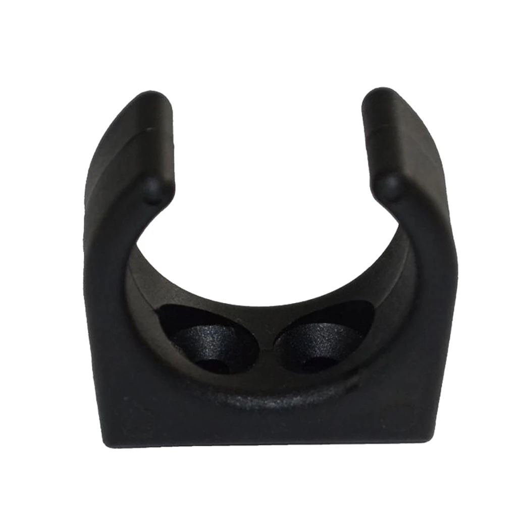 Black 32mm Boat Kayak Paddle Oar Mount Holder Hook Push Pole Clips For ...