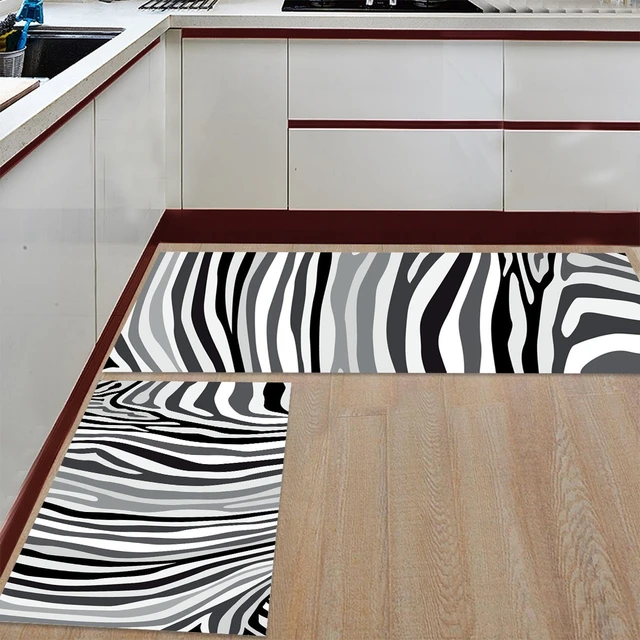Zebra Texture Carpet