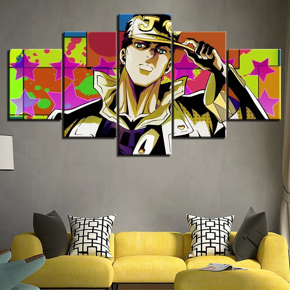Jojo's Bizarre Adventure Poster Premium Art Print Anime Gift Idea Jojo ...