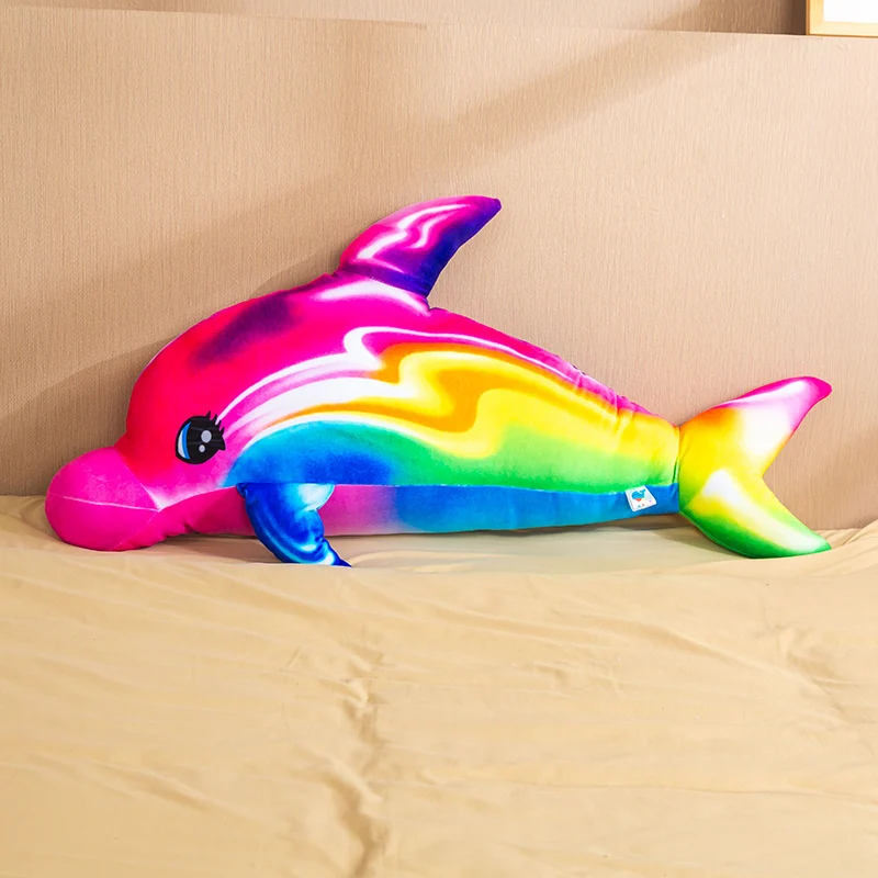 Rainbow Dolphin Stuffed Animal