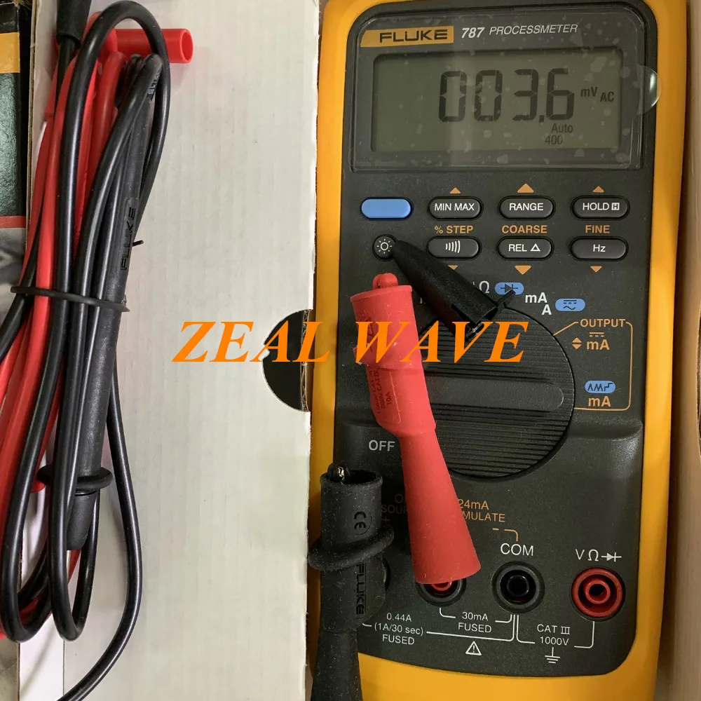 FLUKE Fluke F787 F789 Process Multimeter DC Loop Tester Multimeter ...
