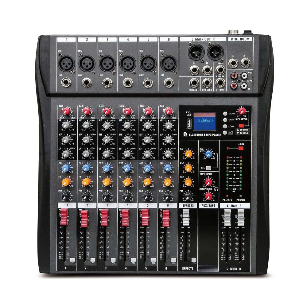 6-channel-Professional-Mixer-Computer-Stage-Recording-USB-Sound-Card ...