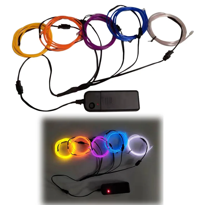 5-in-1-Glow-Wire-Cable-LED-Neon-Christmas-Dance-Party-DIY-Costumes ...