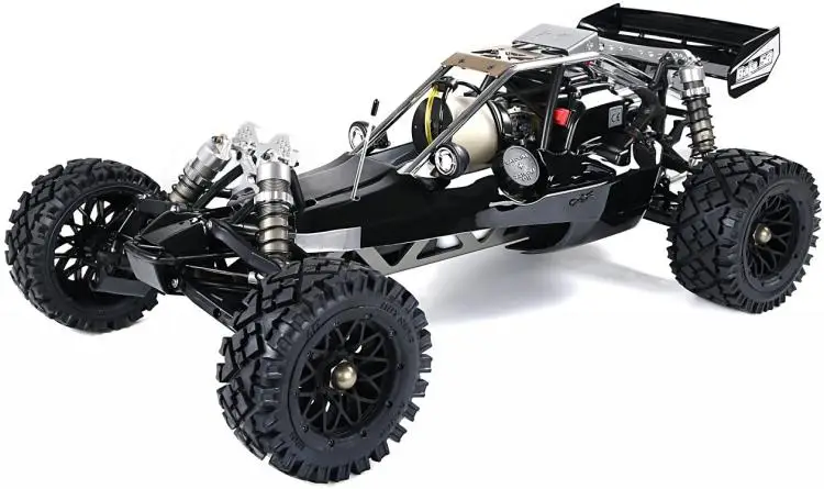 Rovan RC Radio Control Black 45cc Gas Baja 450A Buggy 1/5 Scale Ready ...