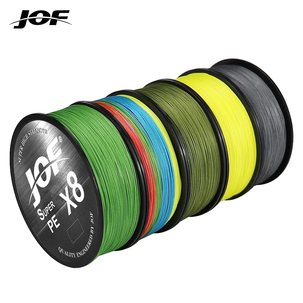 JOF-Super-PE-Braid-X8-Fishing-Line-300M-150M-8Strands-Braided-Fishing ...