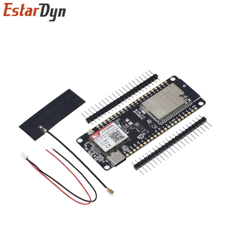Antena Sim De Módulo Ttgo T-call V1.3 Esp32 Sem Fio Cartão Sim Módulo Sim800l E Antena Gsm Gprs ...