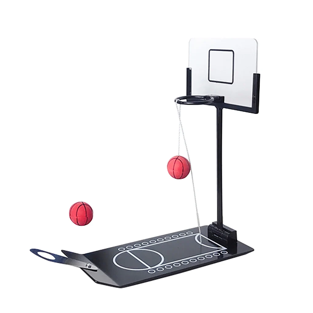 Foldable Mini Basketball Game Stress Relief Toy Office Desktop Table ...