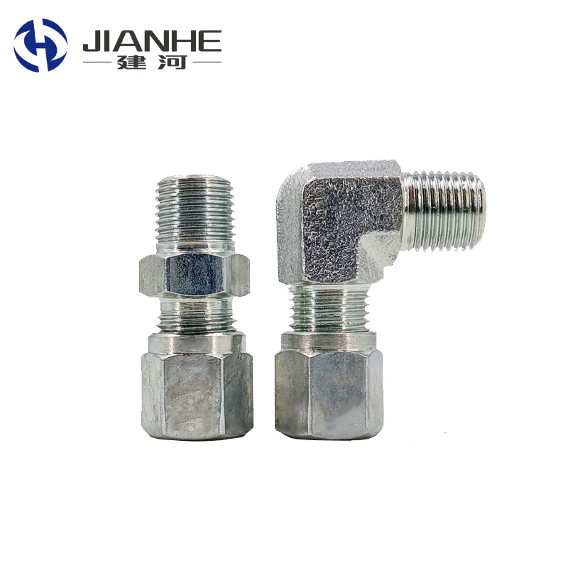 KT-KTA-6mm-Ferrule-Fitting-Lubrication-Oil-Pipe-Connector-Butt-Joint ...