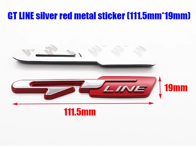 3d Metal Car Sticker N Logo N Line Logo Decal For Hyundai, 43% OFF