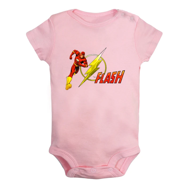 The Flash mono con estampado para recién nacidos, traje infantil de ...