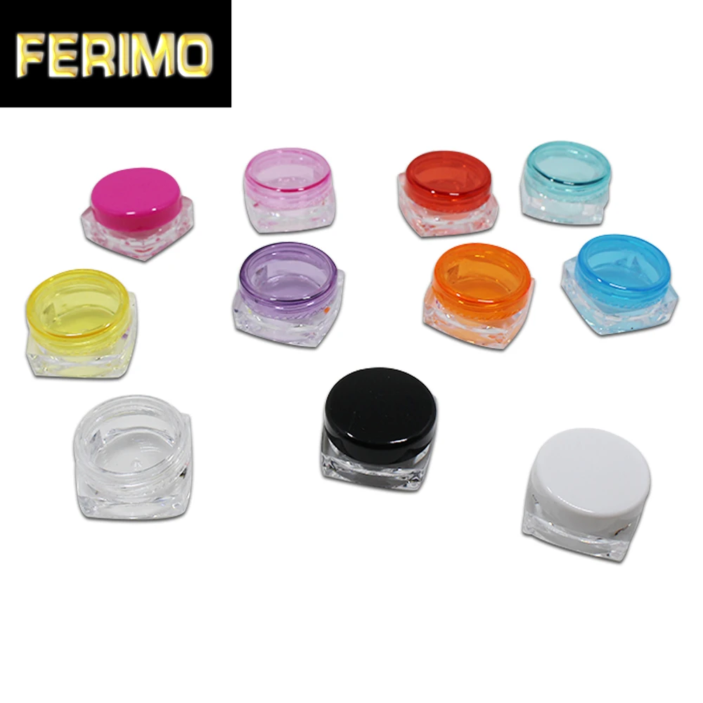 440Pcs/Lot Gift Wedding Party Cosmetic Plastic Box Square shaped ...