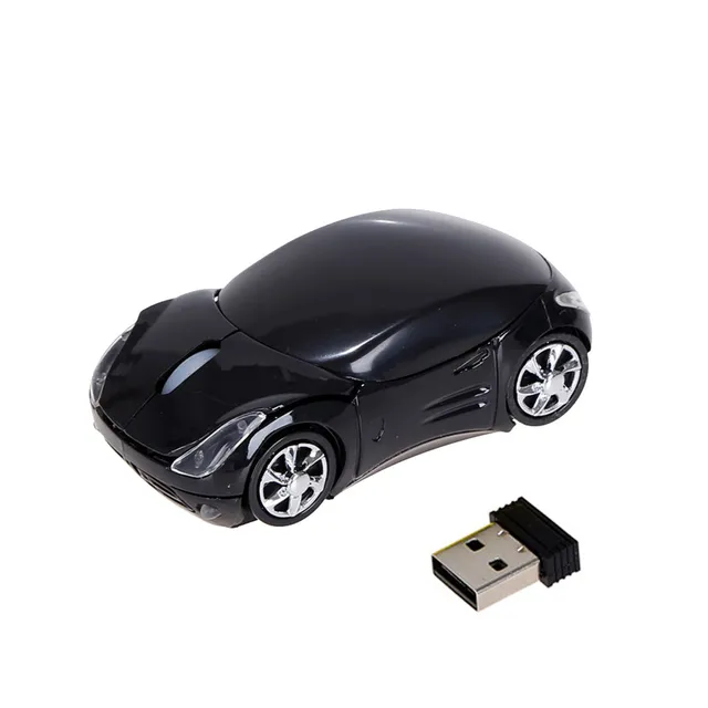 Wireless Sports Car Mouse Ergonomic 1200DPI Car USB Mouse Optical Mice ...