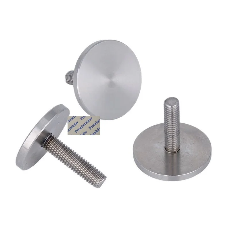 10Pcs 304 Stainless Steel Round Flat Disc Flange Cap Cover M6 M8 M10 ...