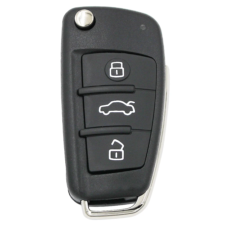 3 кнопки дистанционный смарт ключ-брелок 315/434 МГц ID48 чип для Audi ...