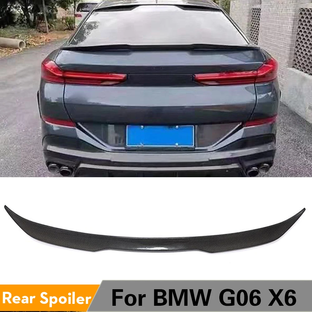 Carbon Fiber Rear Trunk Spoiler for BMW G06 X6 2020 2021 Carbon Fiber ...