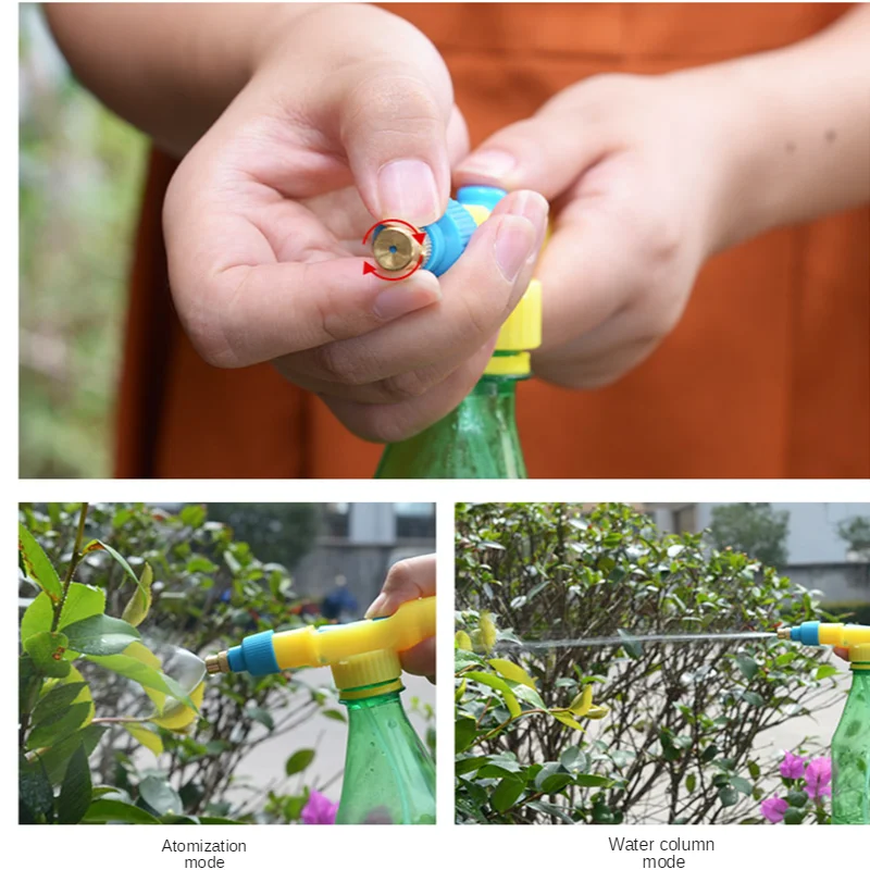 Small Water Mister Pump Cola Bottle Interface Water Gun High Pressure ...