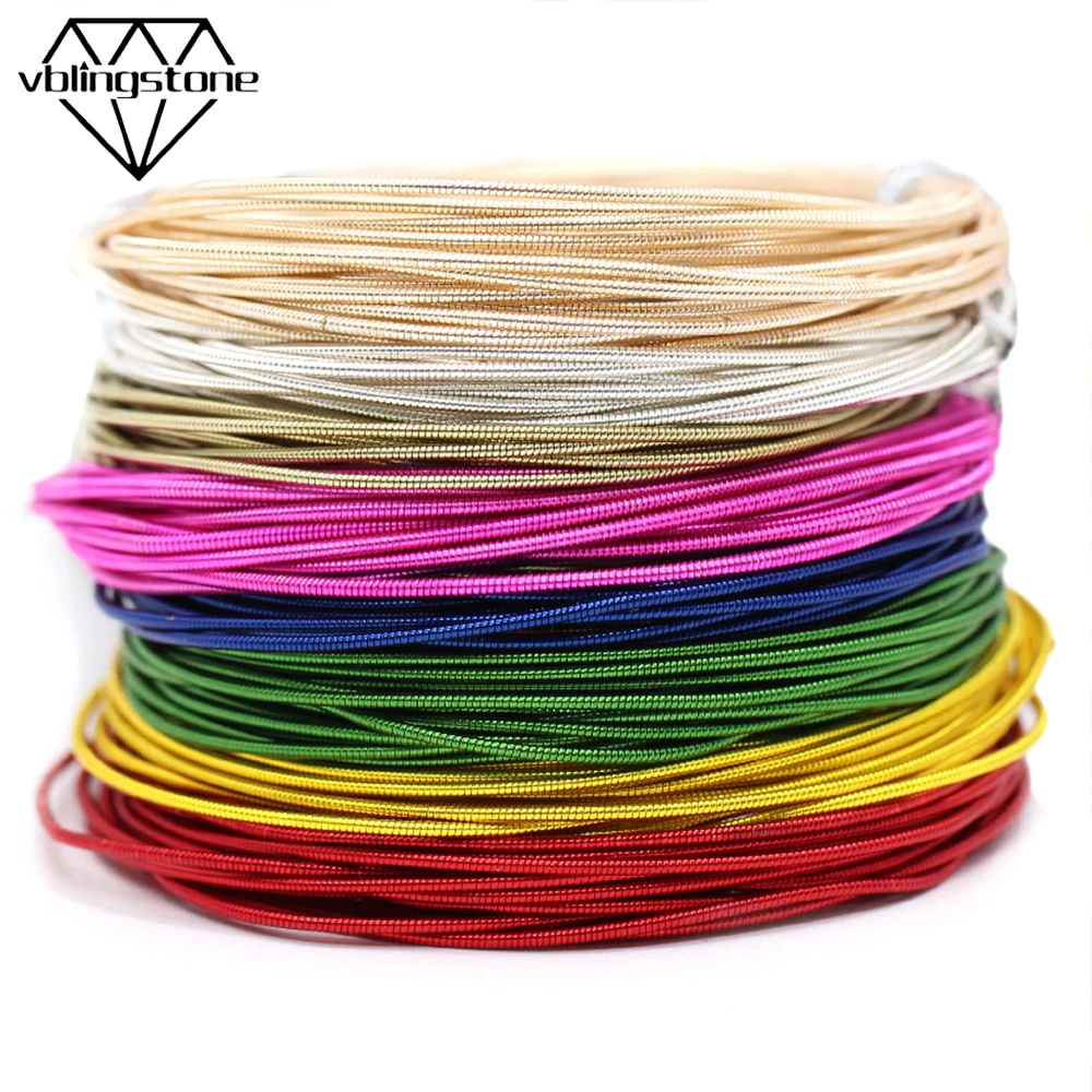 10g French Bullion Wire Handmade Embroidery Threads For Beads Hard Silk ...
