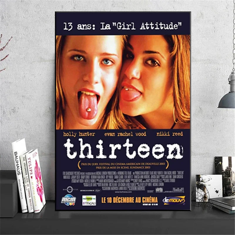 Classic Vintage Movie Thirteen 2003 Art Pictures Canvas Painting Poster ...