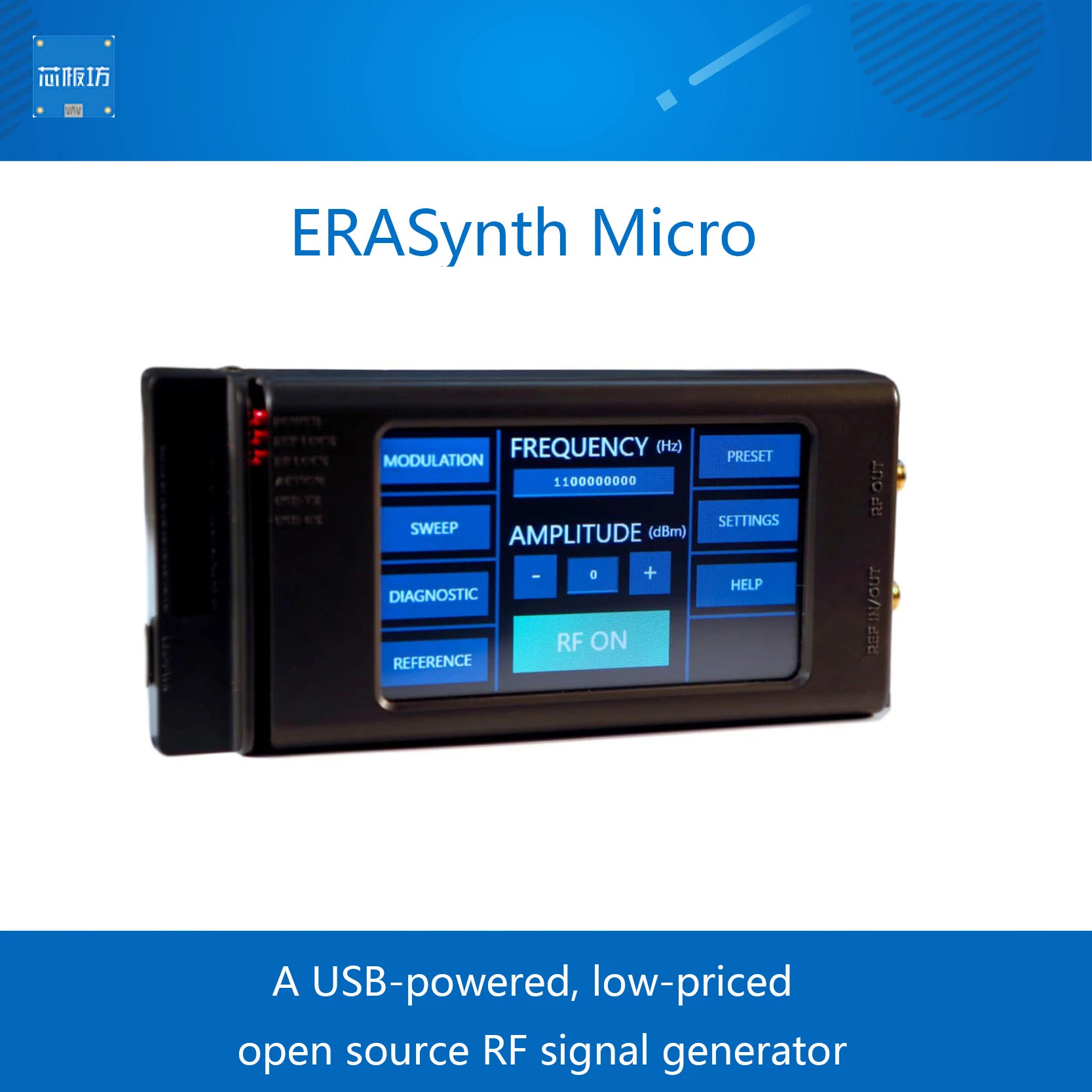 Erasynth Micro，a Usb-powered, Low-priced, Open Source Rf Signal ...