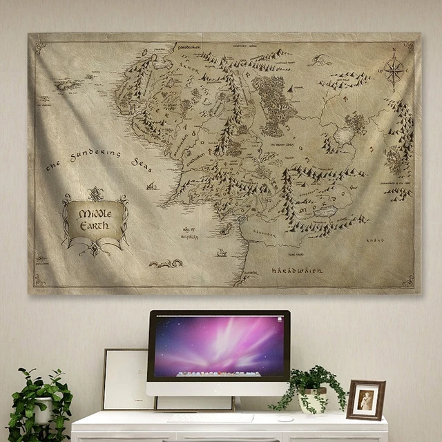 Hd Lord Of The Rings Map