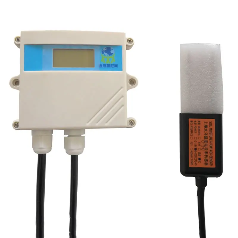 Soil Moisture Temperature Ec Sensor Modbus-rtu Rs485 Great Selection ...
